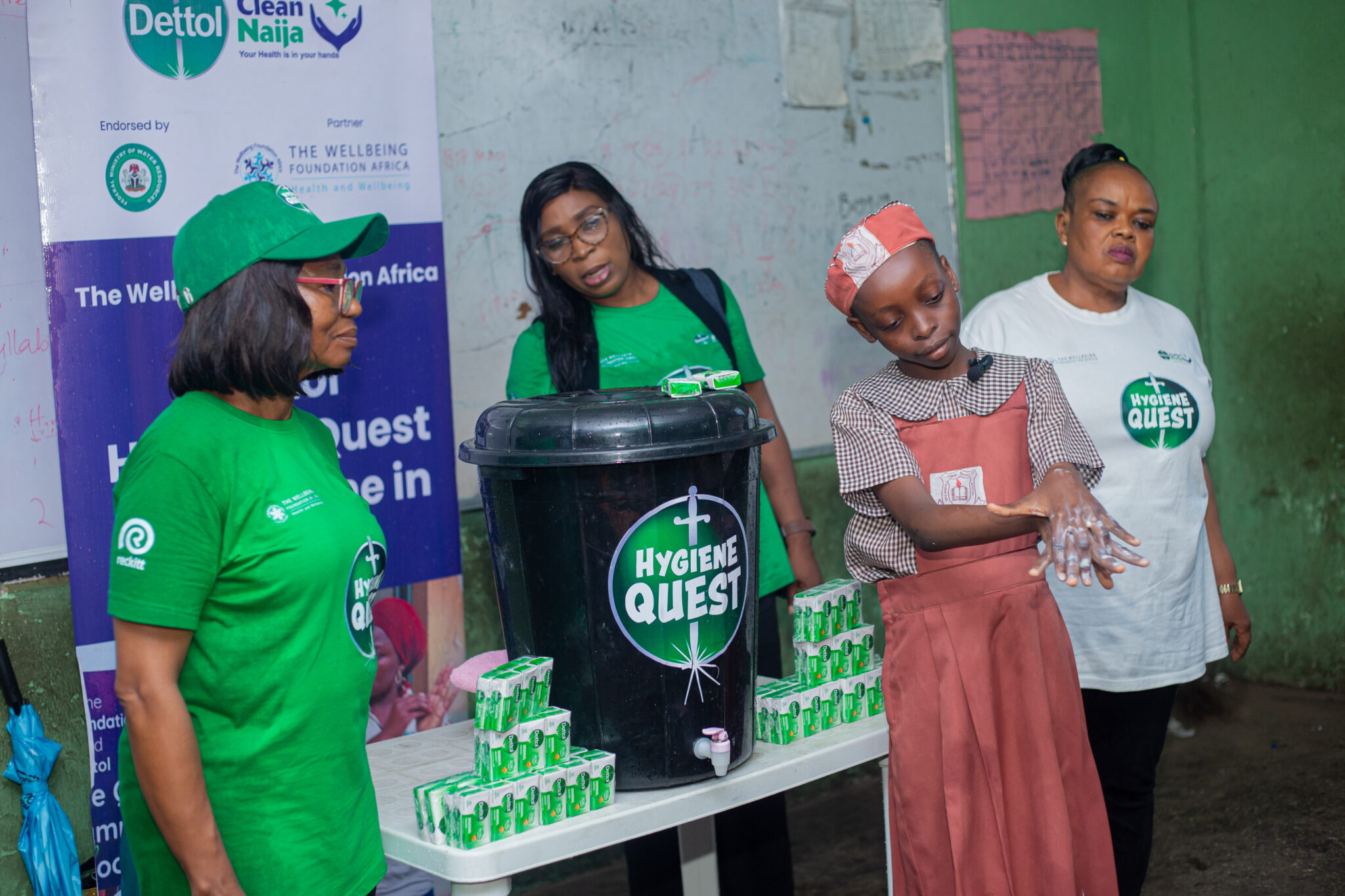 Dettol Nigeria & Wellbeing Foundation Africa Launch Dettol Hygiene ...
